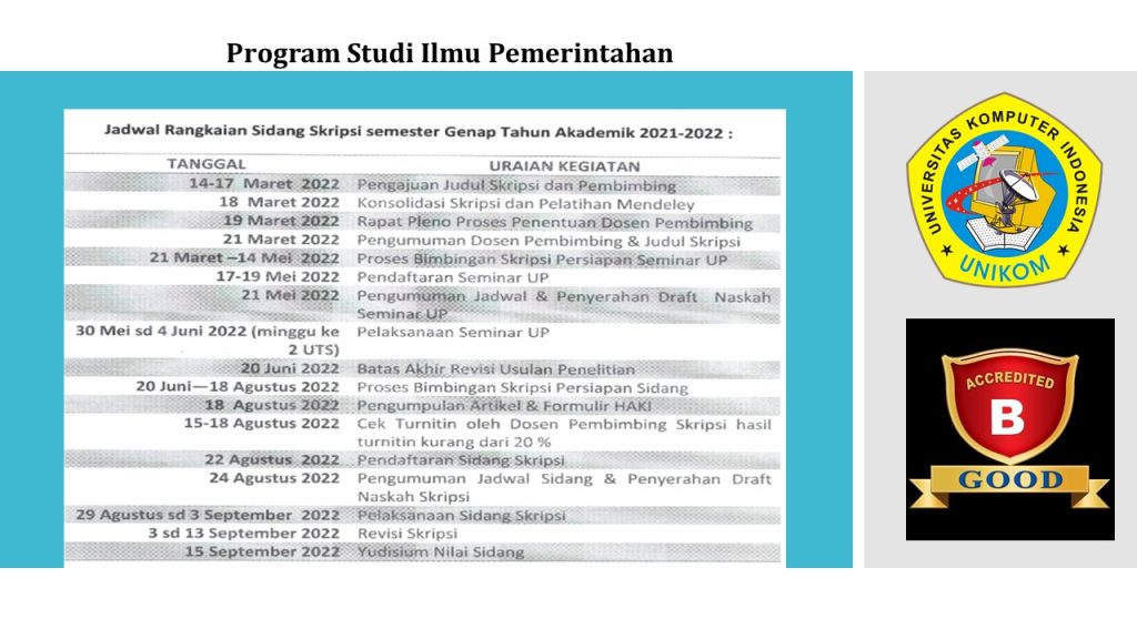 Info Skripsi Prodi Ilmu Pemerintahan – Program Studi Ilmu Pemerintahan